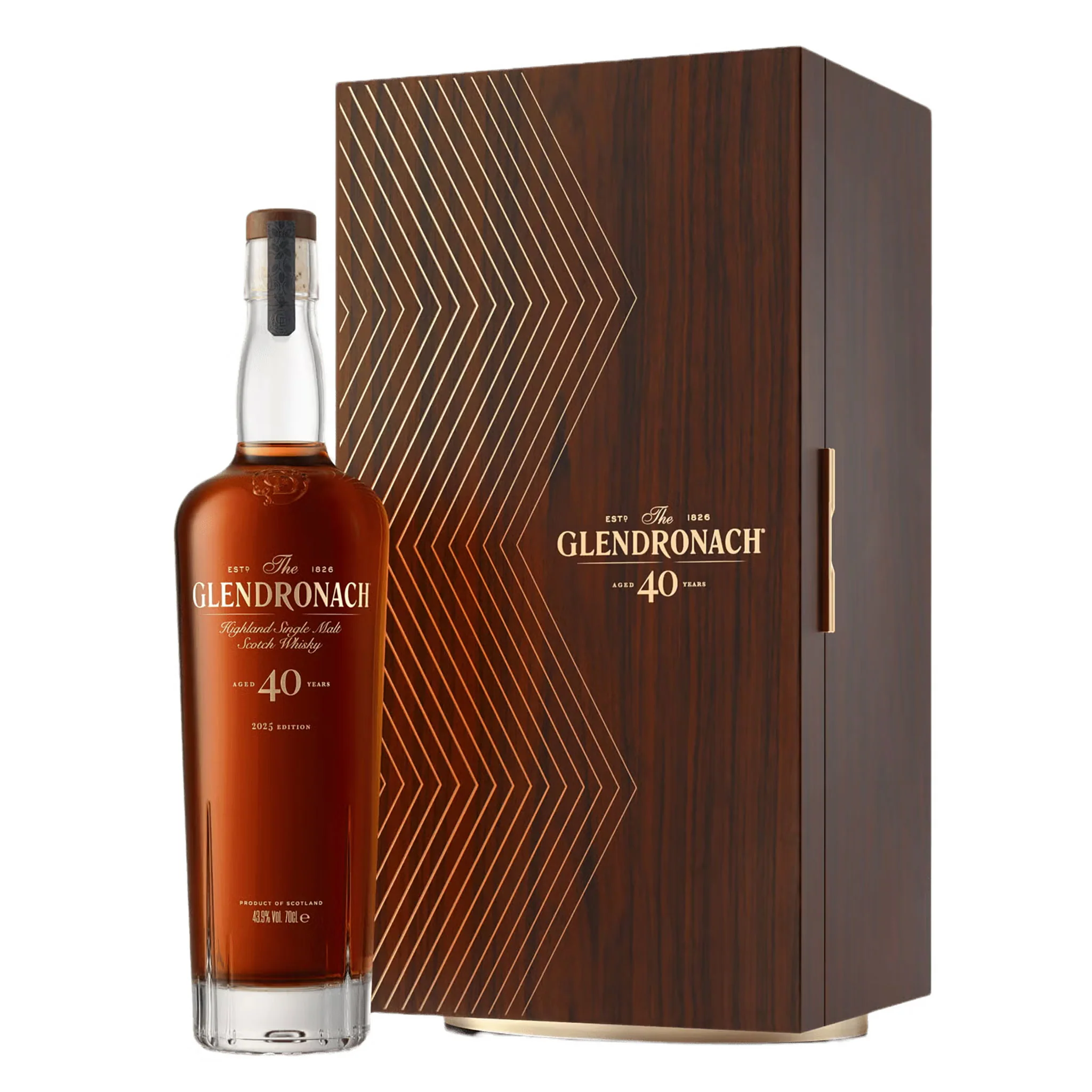 The Glendronach 40 Year Old 2025 Release Scotch Whisky 700mL – Uptown ...