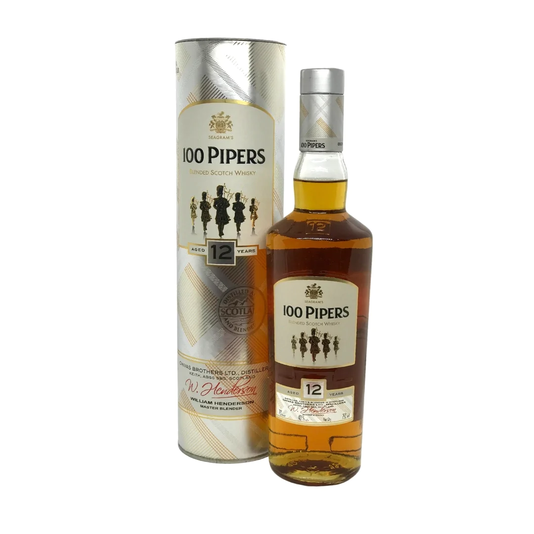 Buy 100 Pipers Blended Scotch Whisky 700mL | Uptown Liquor